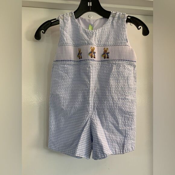 Classic Whimsy | One Pieces | Classic Whimsy Seersucker Blue And White ...